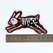 Rabbit Day of the Dead Skeleton Embroidered Patch Iron on - Etsy