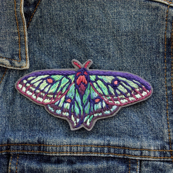 Embroidered Patches With Pins - Etsy UK