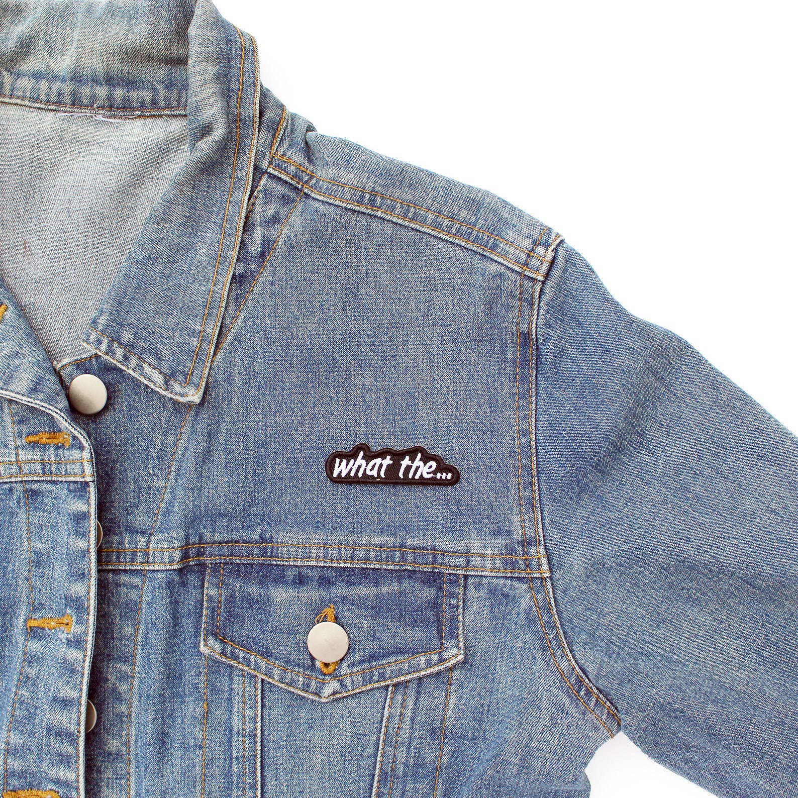 What the Embroidered Patch Iron on Patches for Jackets Small - Etsy