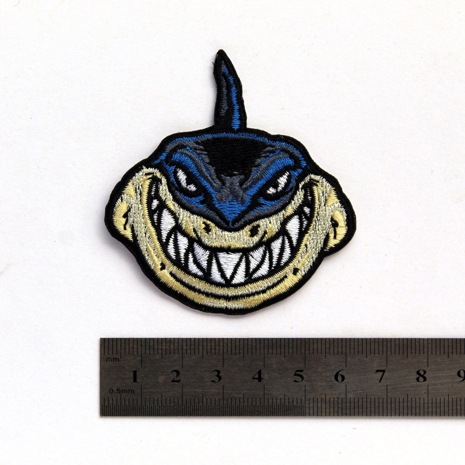 Tiger Shark Embroidered Patch Shark Bait Shark Badge Kids - Etsy
