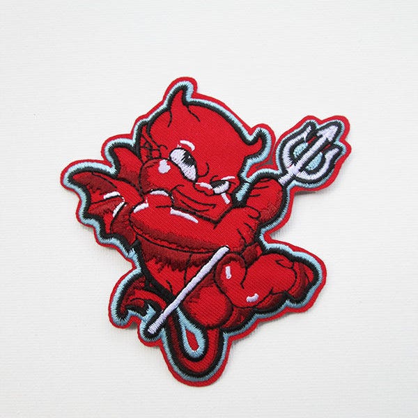 Red Devil Patch - Etsy