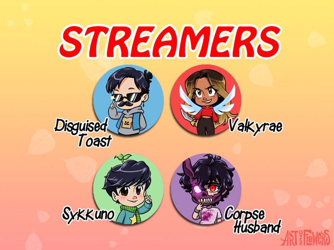 Streamers 1" Buttons - Etsy