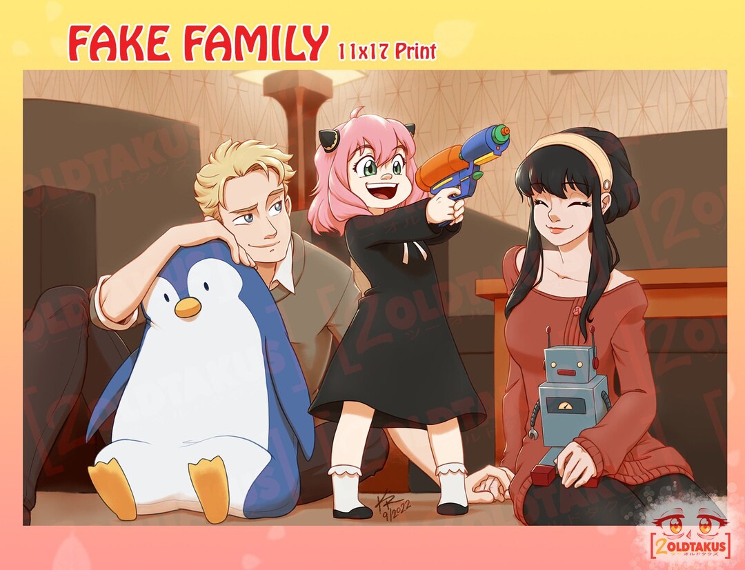Fake Family "quality Time" - 11x17 Print - Etsy