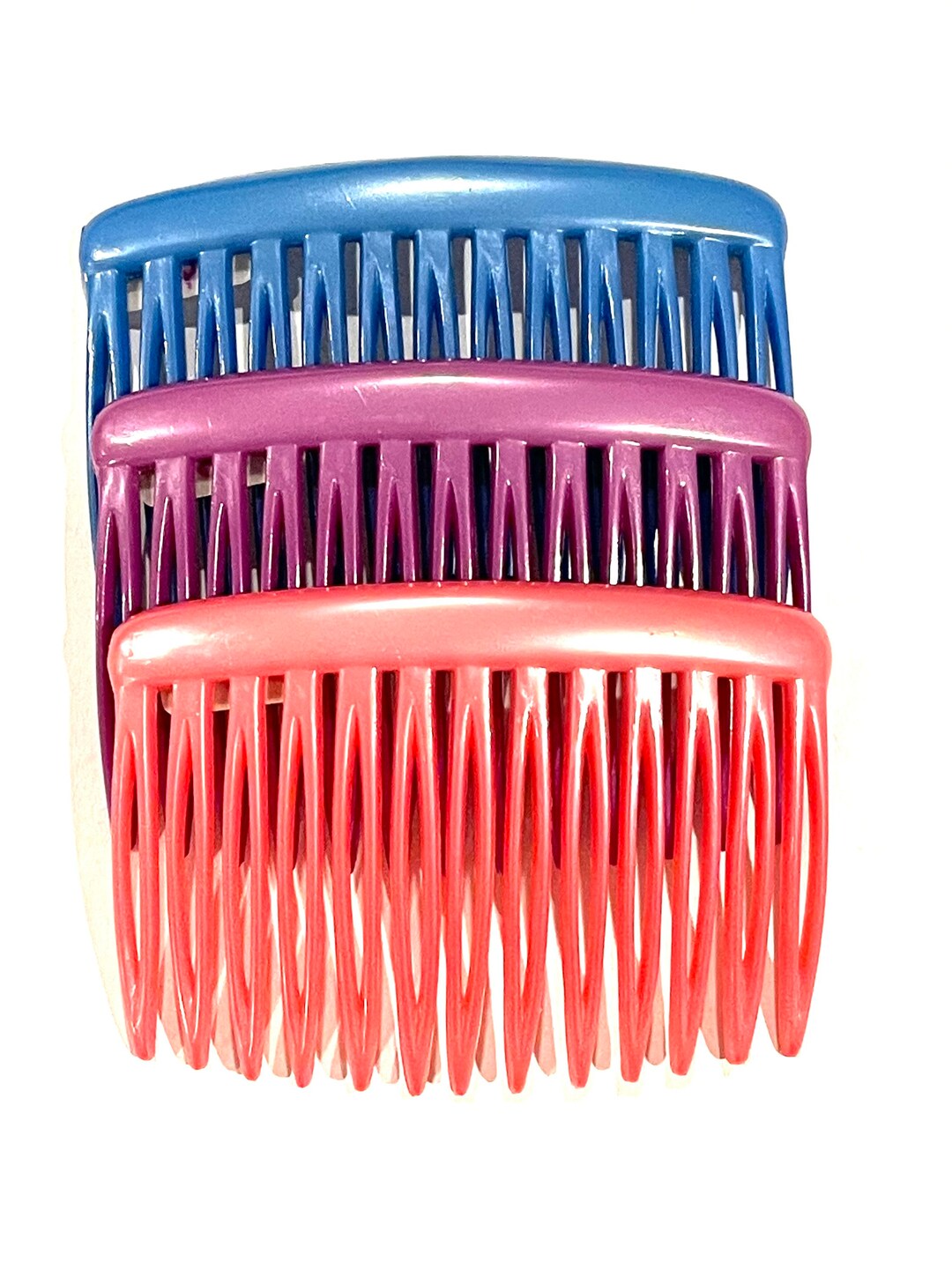 Retro Vintage Small Side Hair Combs Made in France - Etsy