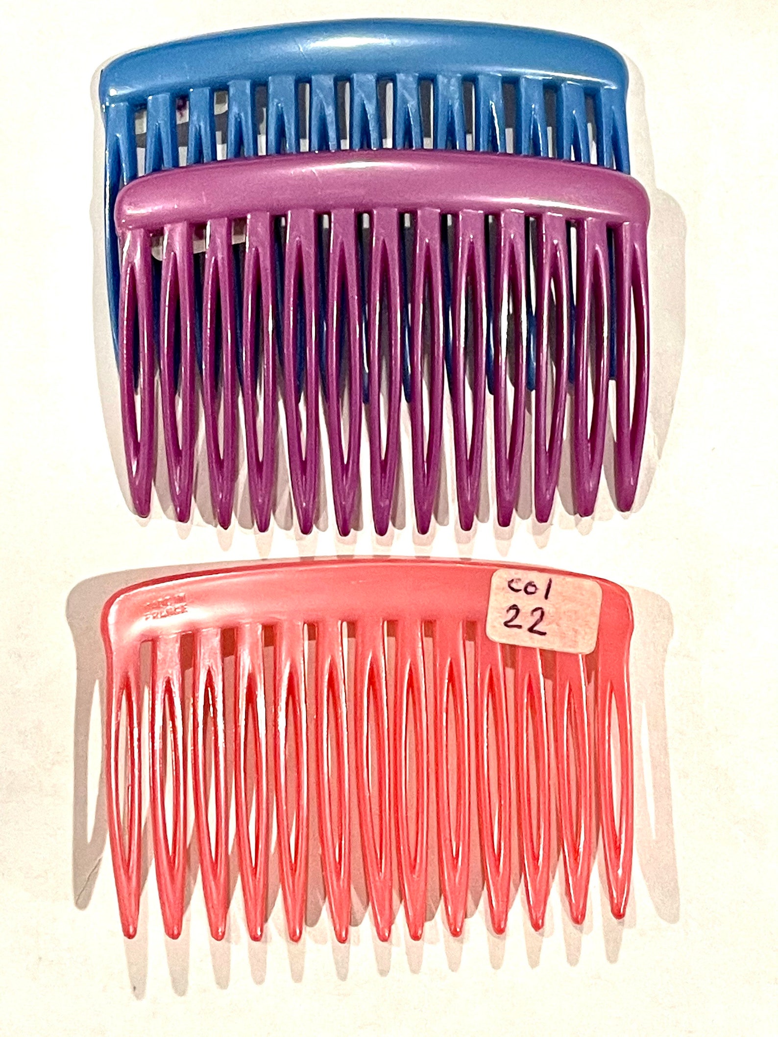 Retro Vintage Small Side Hair Combs Made in France - Etsy