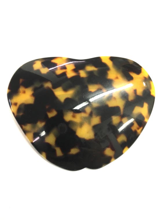 Vintage retro tortoise tokyo pattern celluloid barret… - Gem