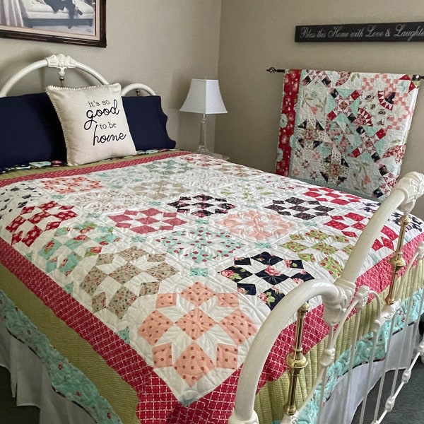Queen Size Quilt - Etsy