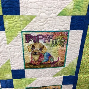 Large Dog Theme Lap Quilt - Etsy
