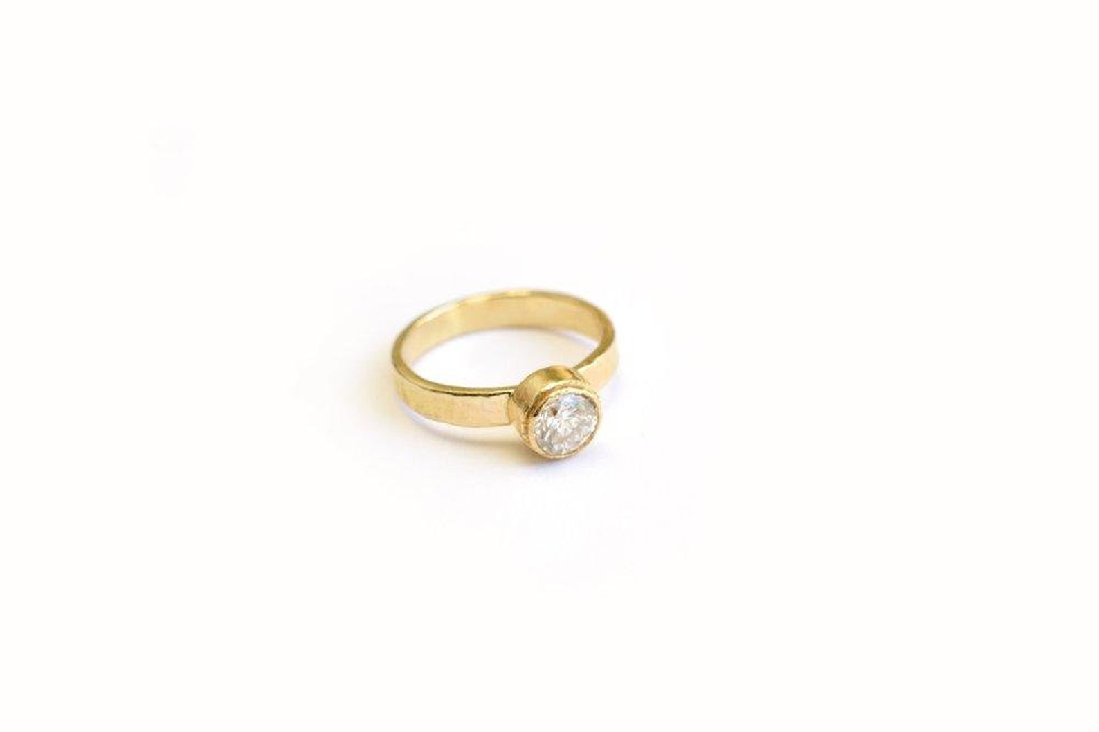 Shooting Star Diamond Engagement Ring - Etsy
