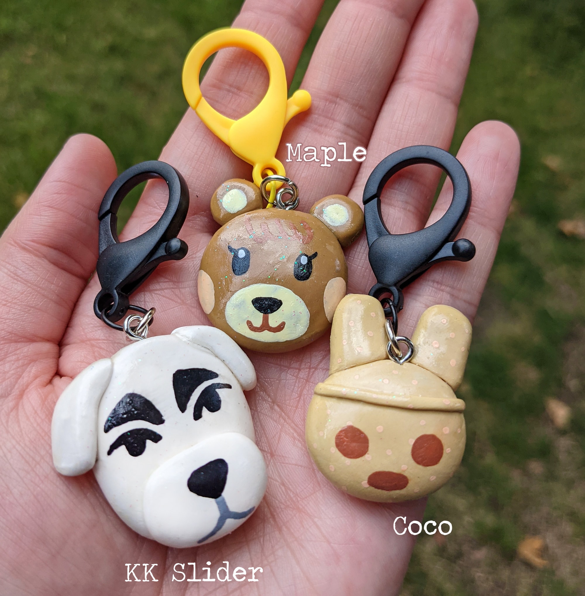 Animal Crossing Cute Villager Keychains | Etsy