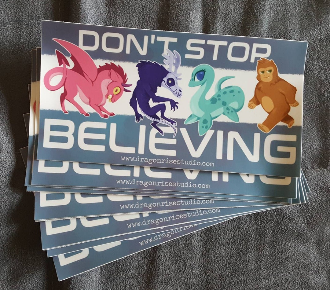 Cute Cryptids Bumper Sticker - Etsy
