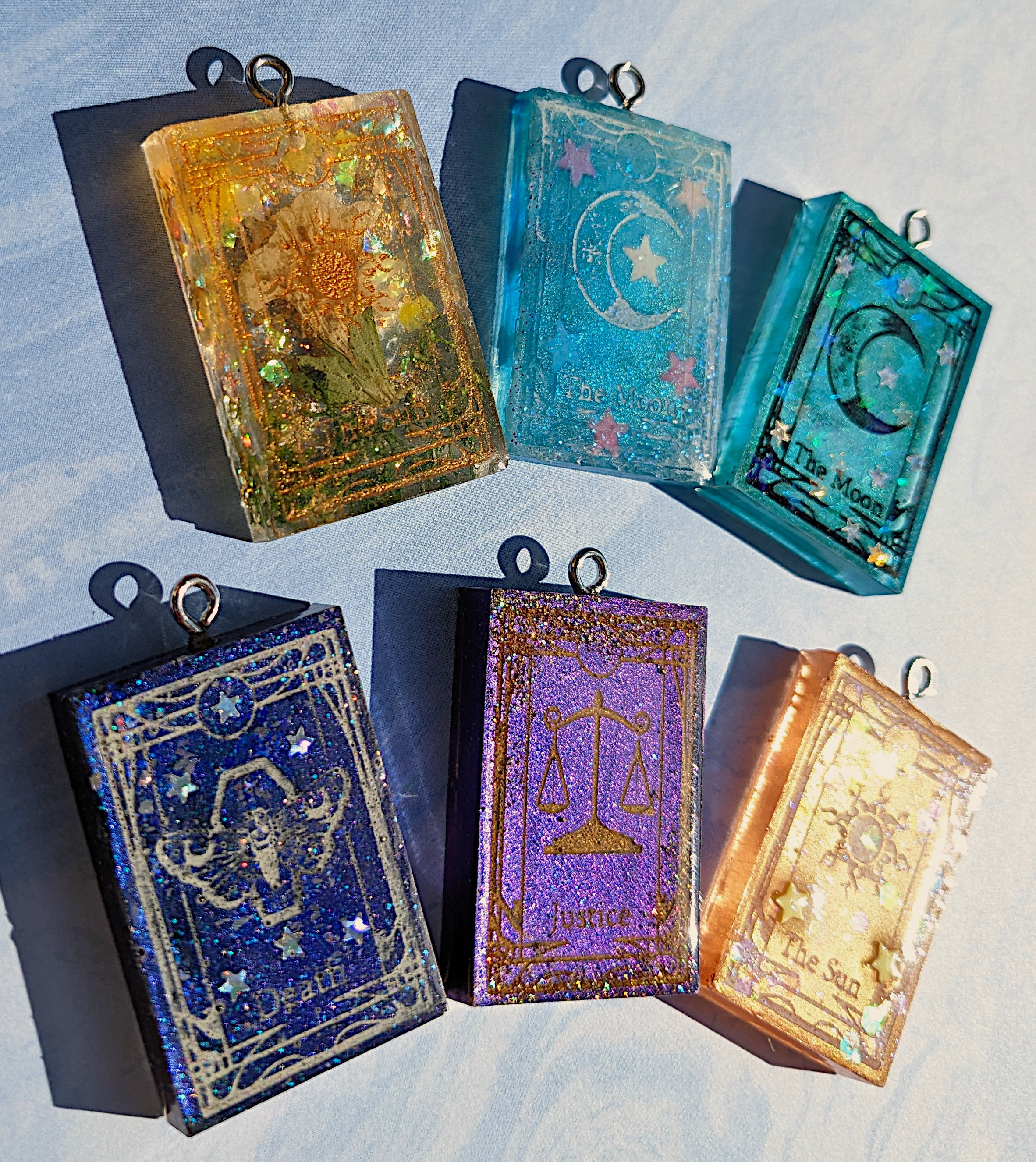 Tarot Card Charms - Etsy