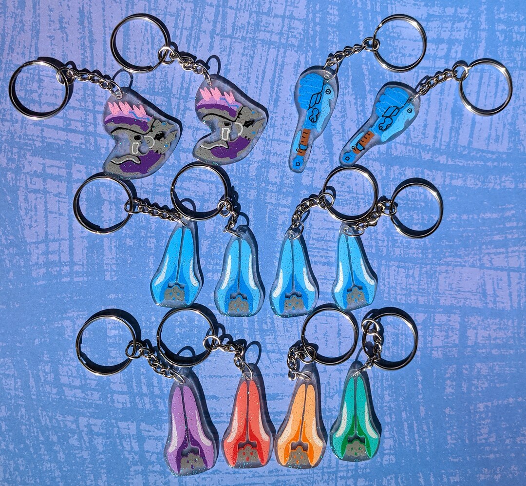 Halo Covenant Weapon Charms - Etsy