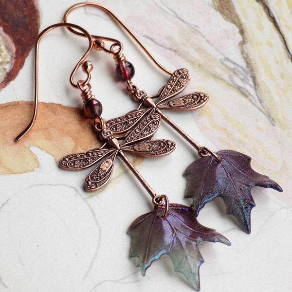 Autumn Earrings - Etsy