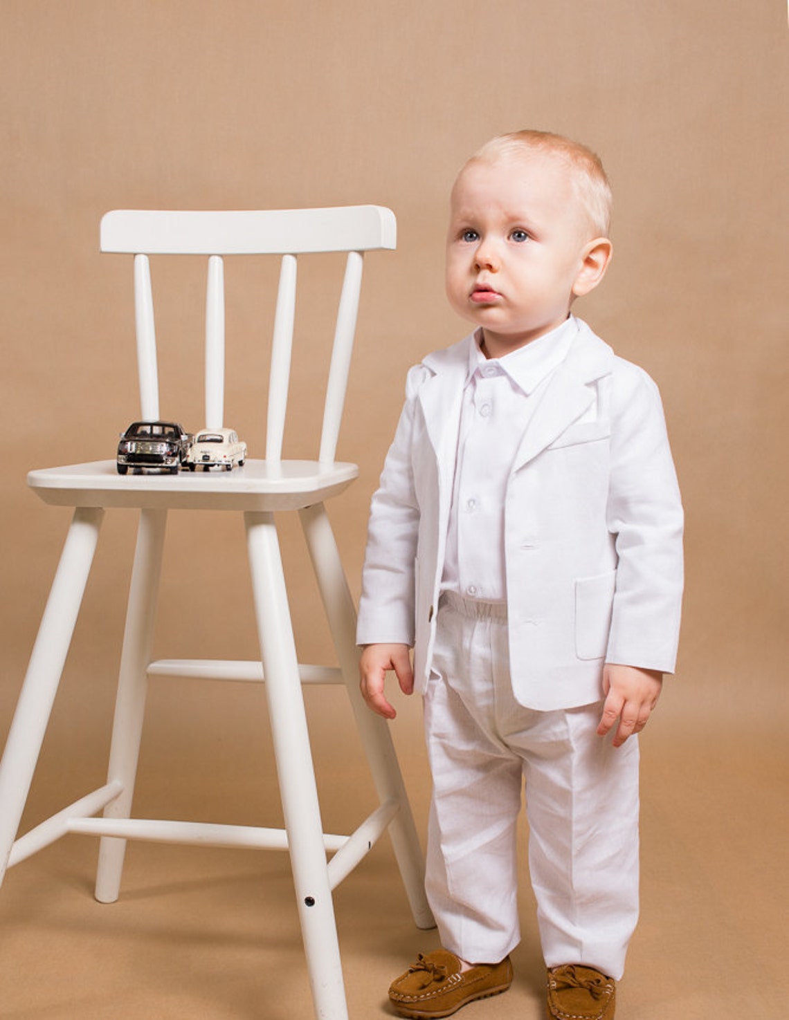 Baptism Outfit Blessing Suit Linen Pants Baby Boy Suit Baptism | Etsy