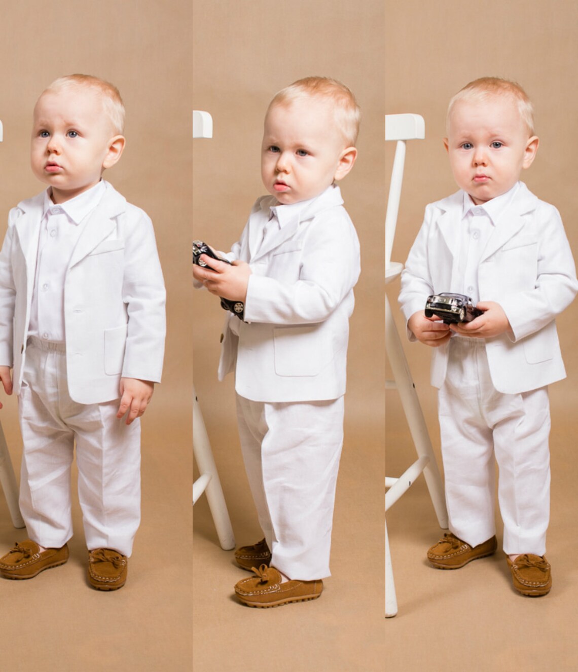 Baptism Outfit Blessing Suit Linen Pants Baby Boy Suit Baptism | Etsy