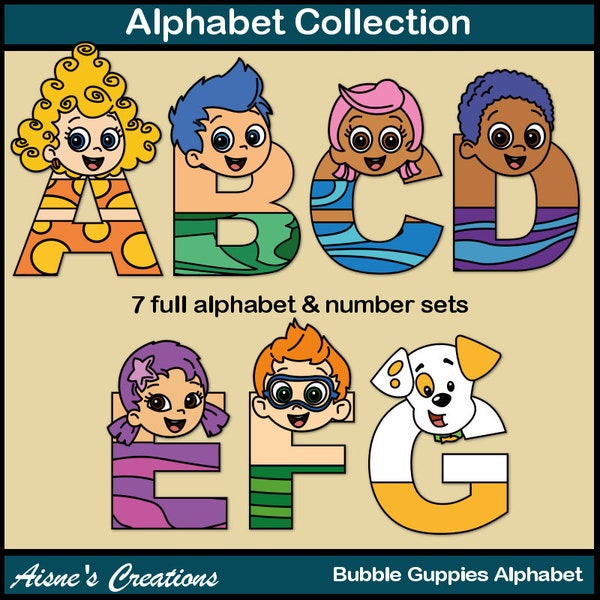 Bubble Guppies Art - Etsy