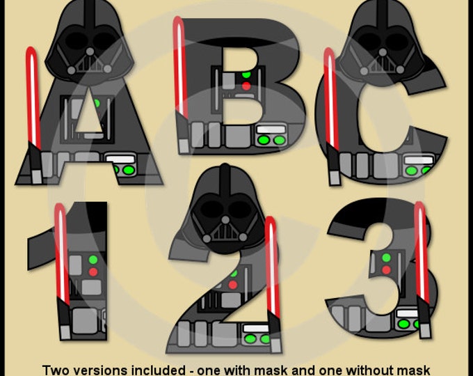 Bee Alphabet Letters & Numbers Clip Art Graphics - Etsy