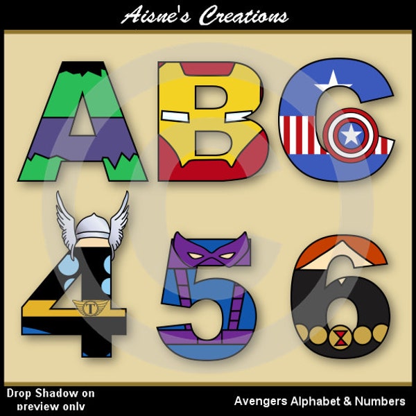 Superhero Clip Art - Etsy