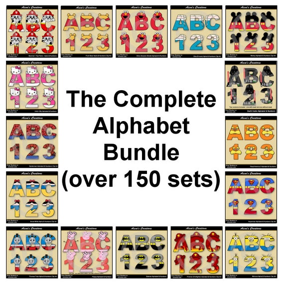 The Complete Alphabet Bundle by Aisne's Creations | Catch My Party