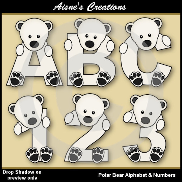 Bear Alphabet - Etsy
