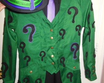 Riddler Costume - Etsy
