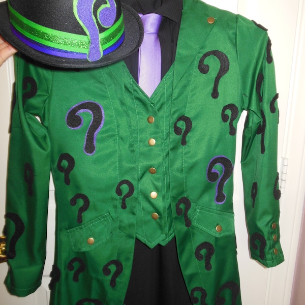 Riddler Costume - Etsy