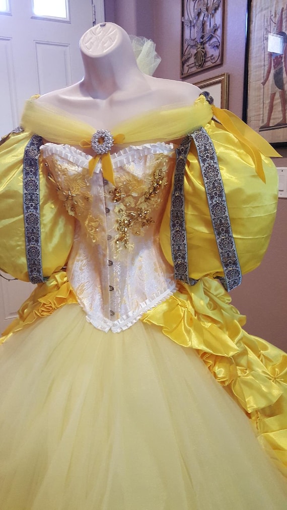 Princess Belle Costume For Adults