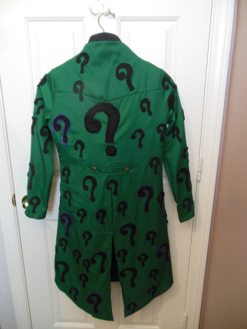 Boys Riddler Costume Sold Etsy