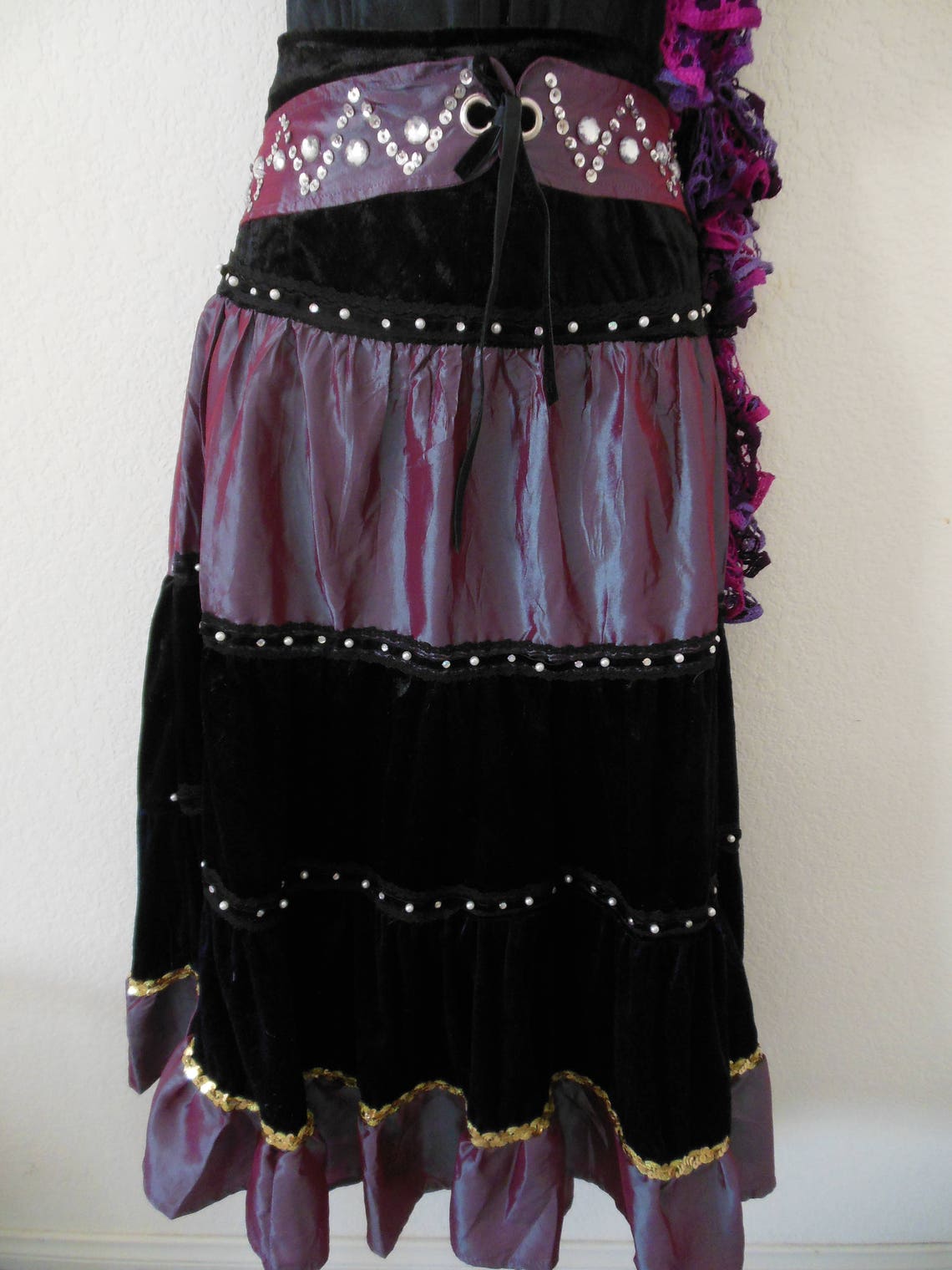 Gypsy Palm Reader Psychic Costume SZ L-XL - Etsy Nederland