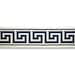 By the Yard Wide Trim, 4 Inches Wide, Greek Key Tape Trim, Curtain Trim ...