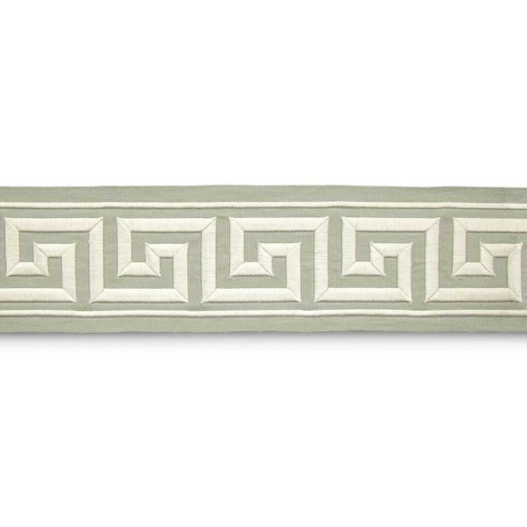 By the Yard Wide Trim, 4 Inches Wide, Greek Key Tape Trim, Curtain Trim ...