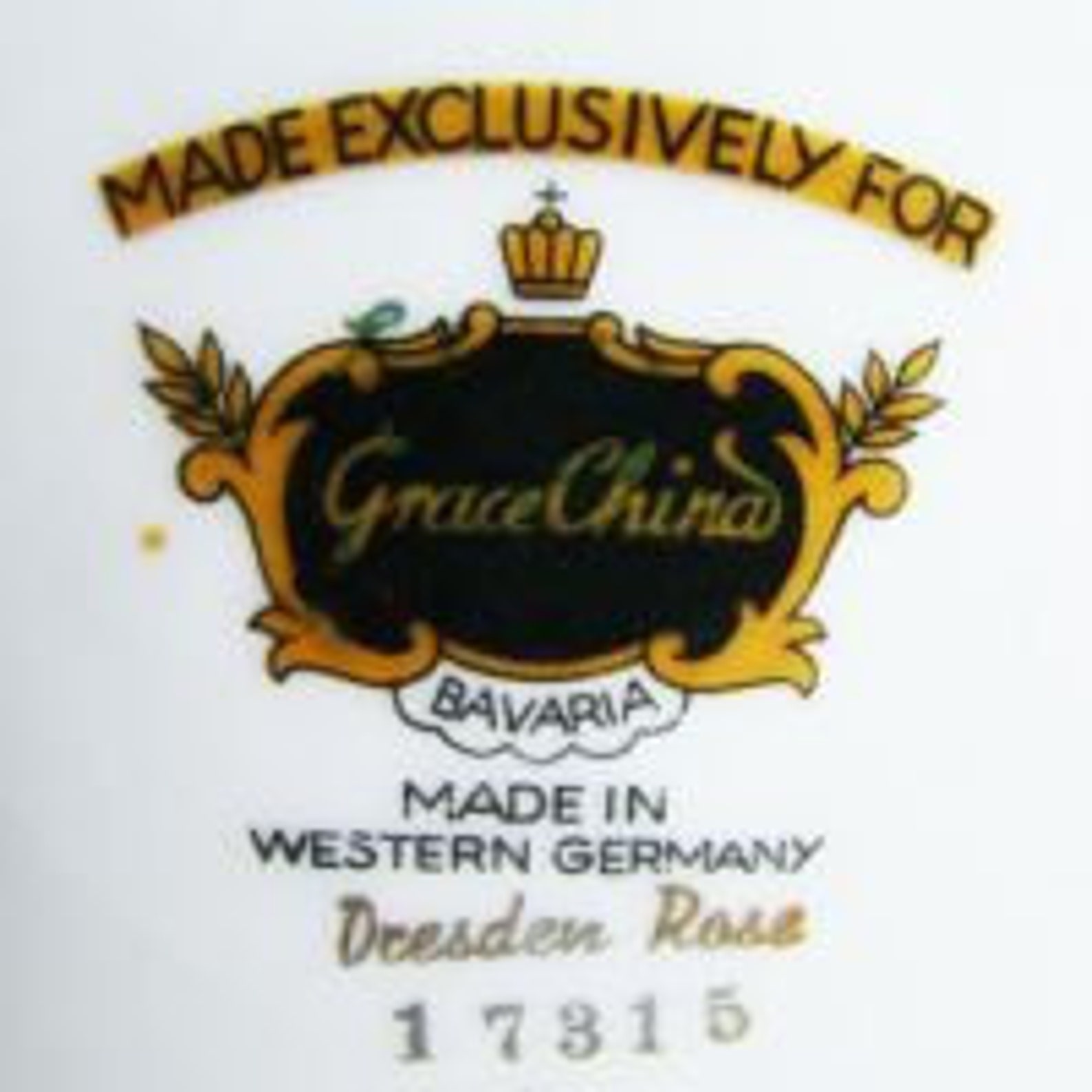 Grace 69 Pieces Dresden Rose Grace China Pink Dinnerware - Etsy