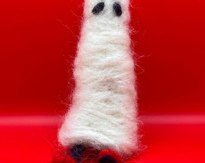 Posable Needle Felted Ghost - Etsy