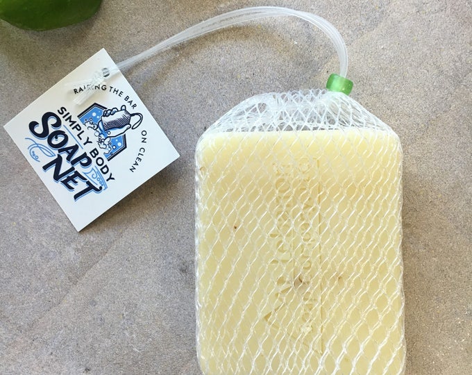 Soap Net for Handmade Soap - Soap Sock - Soap Bag - Soap Dish - Soap ...