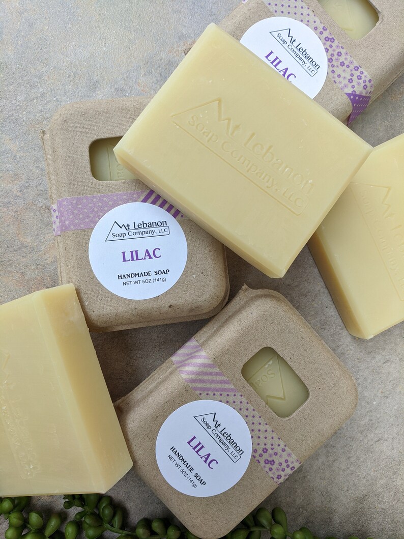 Lilac Scented Handmade Bar Soap Best Gifts - Etsy