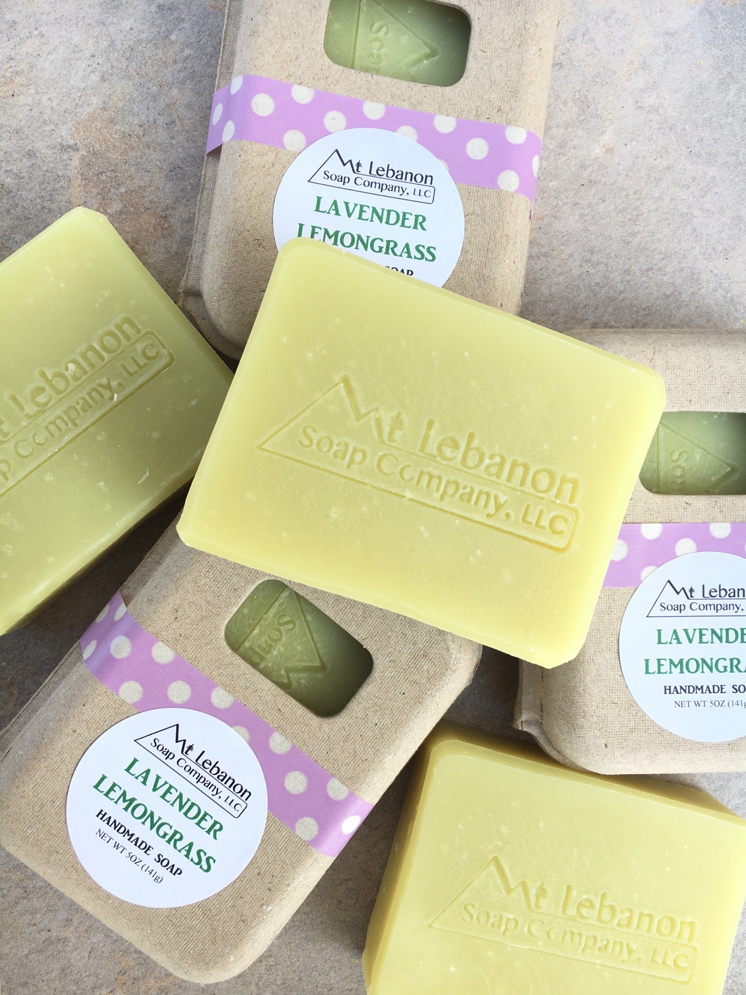 Lavender Lemongrass Cold Process Soap | Etsy