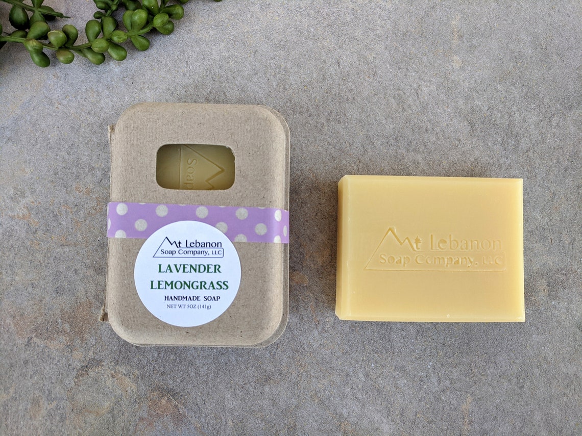 Lavender Lemongrass Cold Process Soap | Etsy