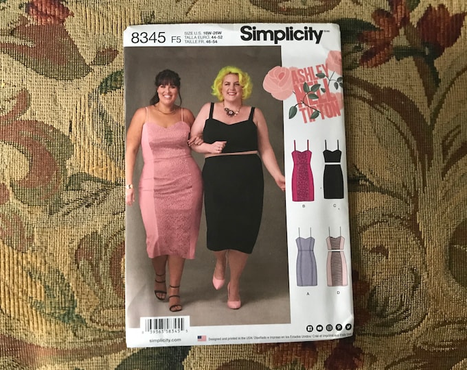 Women's Knit Dress, Top, Skirt Pattern Ashley Nell Tipton // Simplicity ...