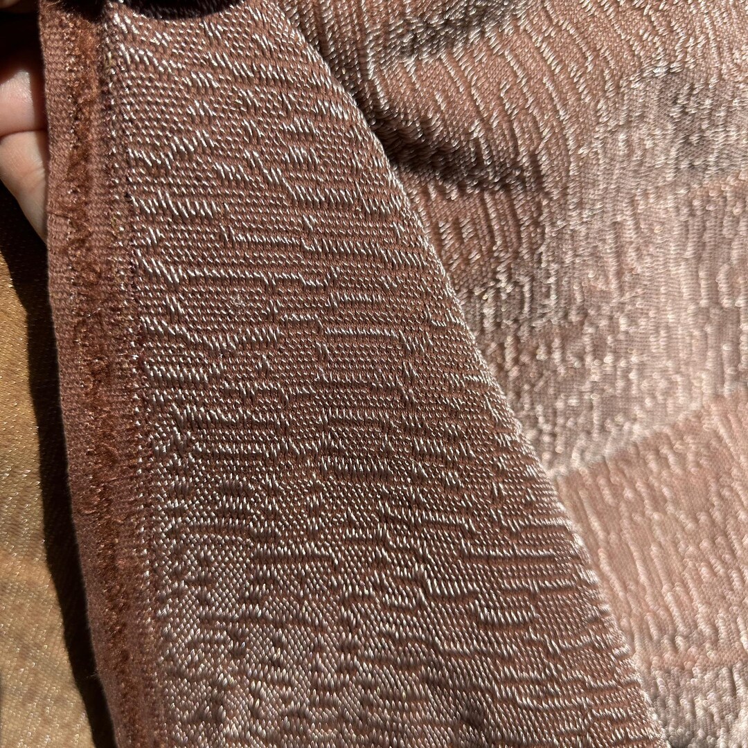 Vintage Mid-century Heavy Upholstery Fabric // 101x54" > Unused ...