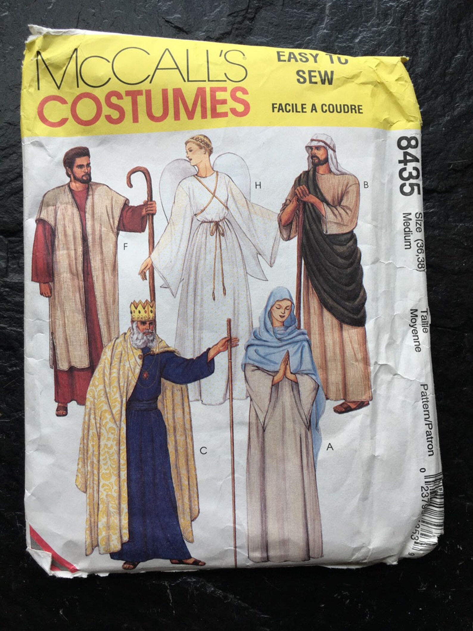 Nativity Scene, Biblical Costumes Pattern // Mccall's 8435 > Size 36-38 ...