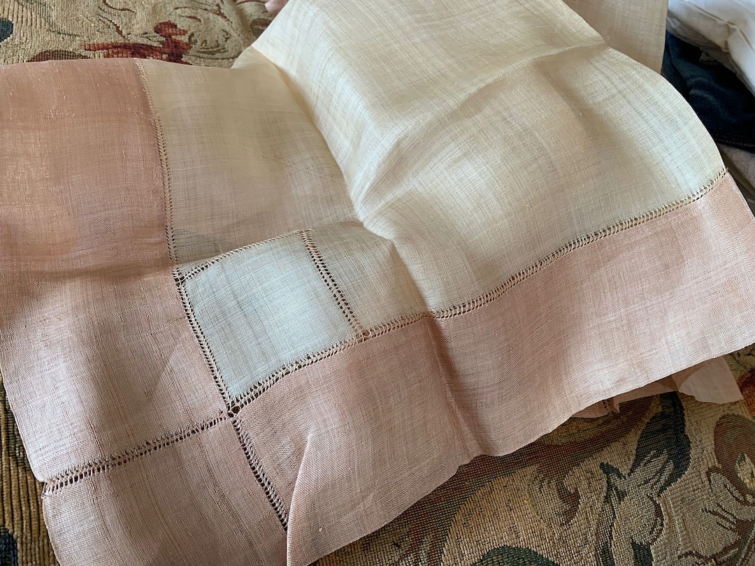 Vintage Piña Fiber or Ramie Tablecloth // 30" Square > Handmade, Hand ...
