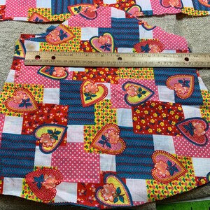 Vintage Cheater Cloth Fabric Scraps // 2- 10x44" Pcs + Sleeves ...