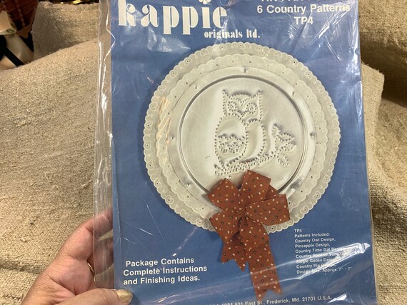 1980s Tin Pan Punch Patterns // Kappie Originals TP4 6 - Etsy