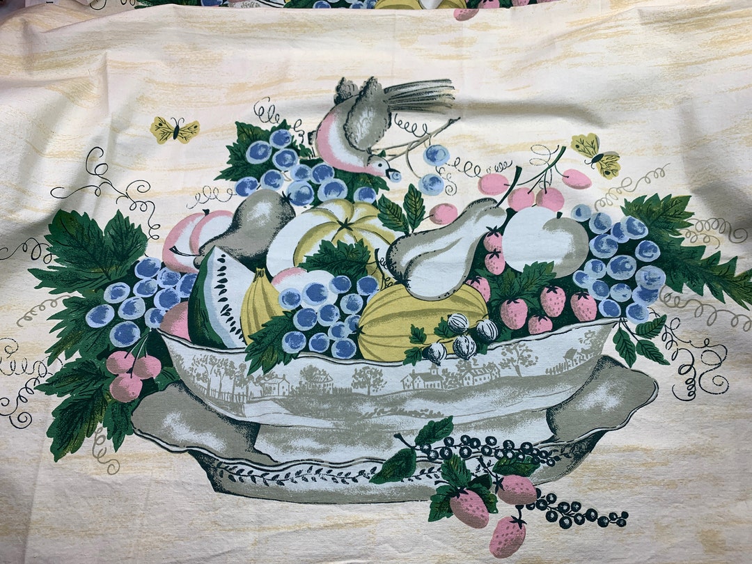 Vintage Greeff Fabric Sample "finishing School" // 44x36" > Henry Ford ...