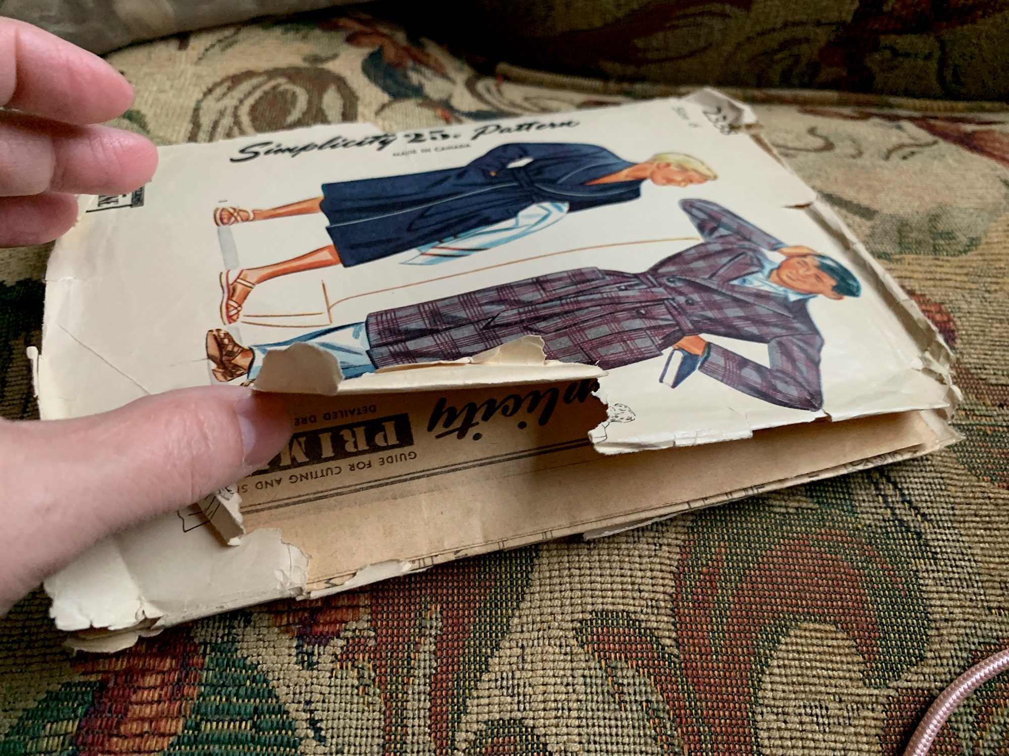 Vintage 1940s Boys' Robe Pattern // Simplicity 2338 | Etsy