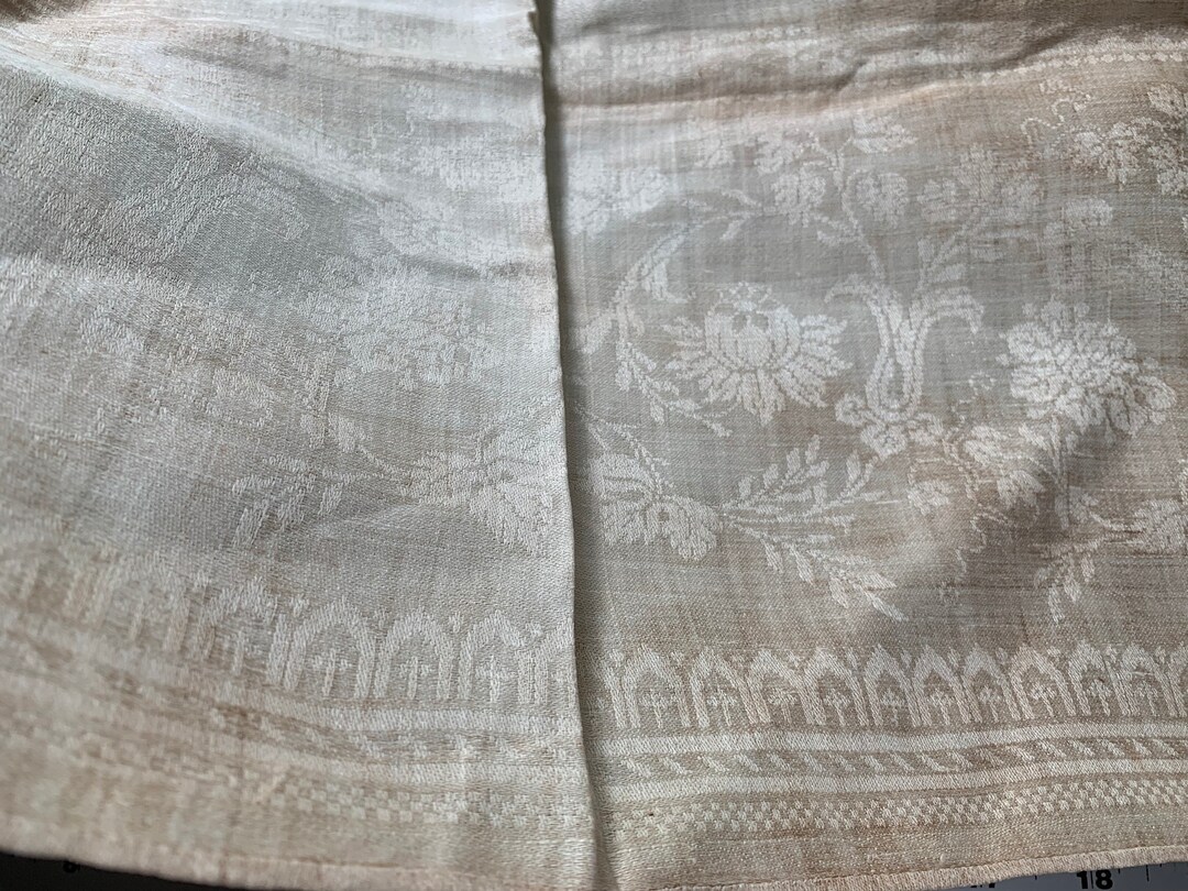 Antique, 1800s Linen Tablecloth // 39x32" > Homespun, Handmade, Hand ...