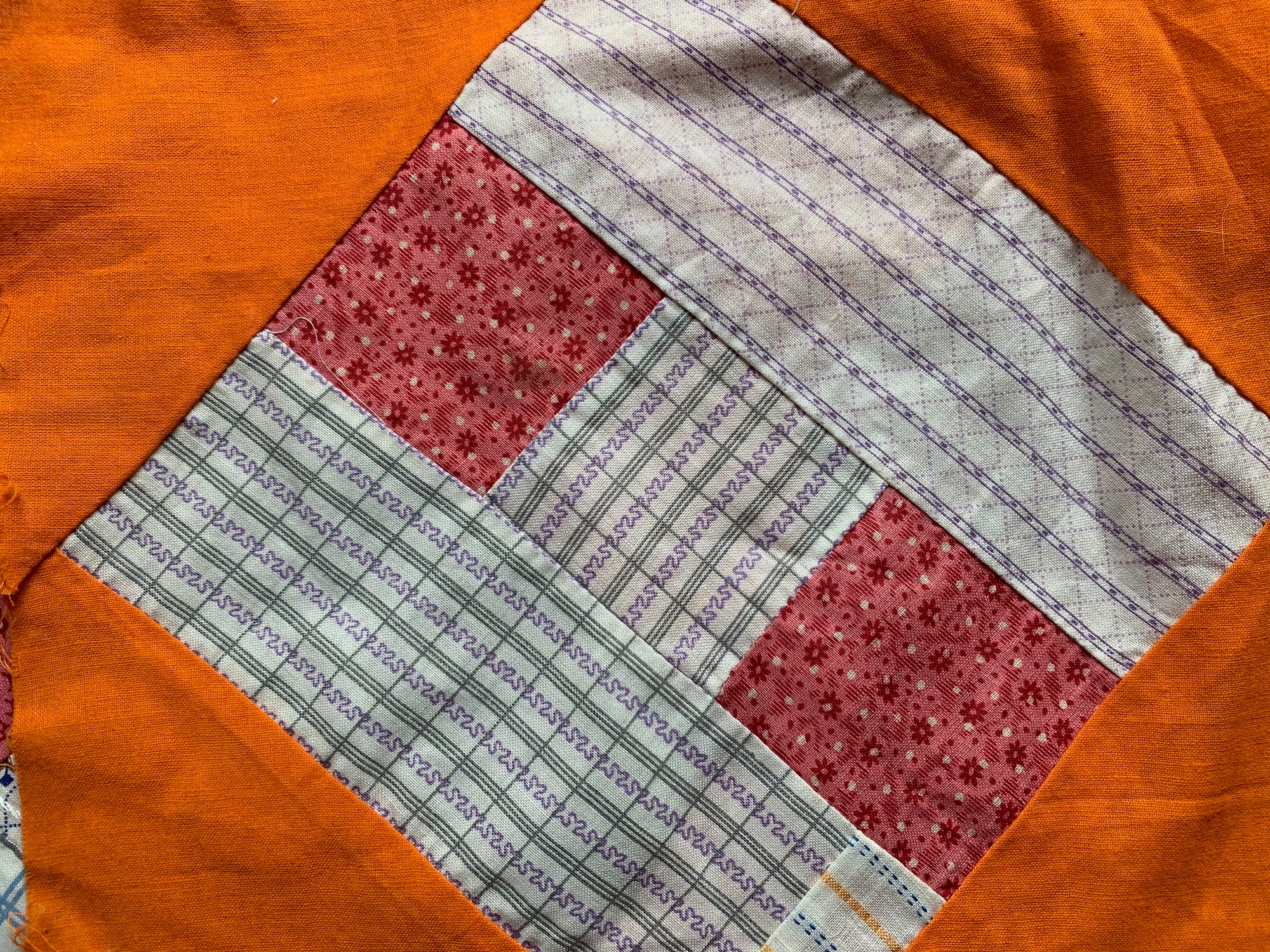 11 Antique 'H' Pattern Quilt Blocks // 9.5-10.5 | Etsy