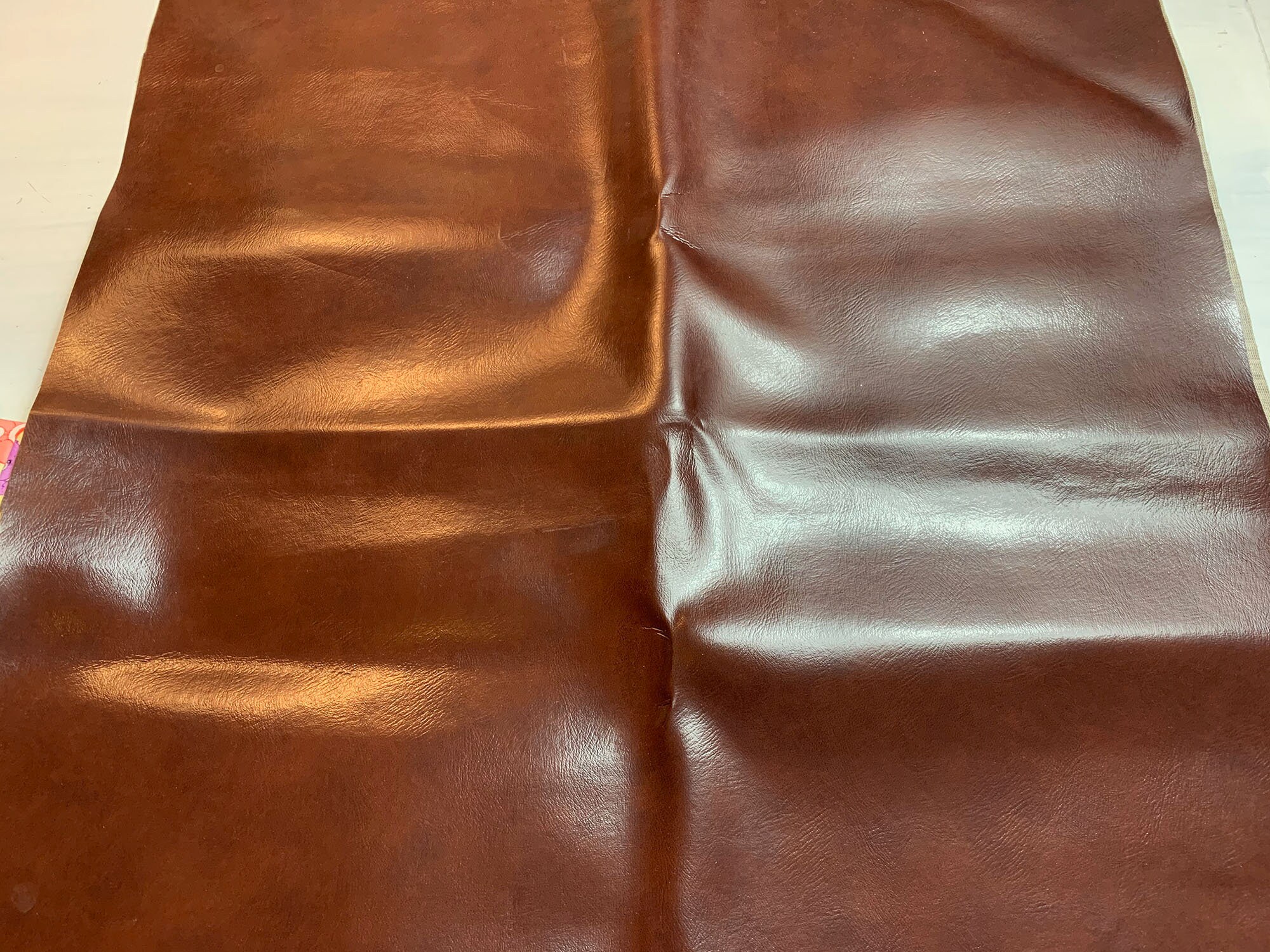 Vintage Naugahyde Fabric // 32.5x22 39x15.5 | Etsy