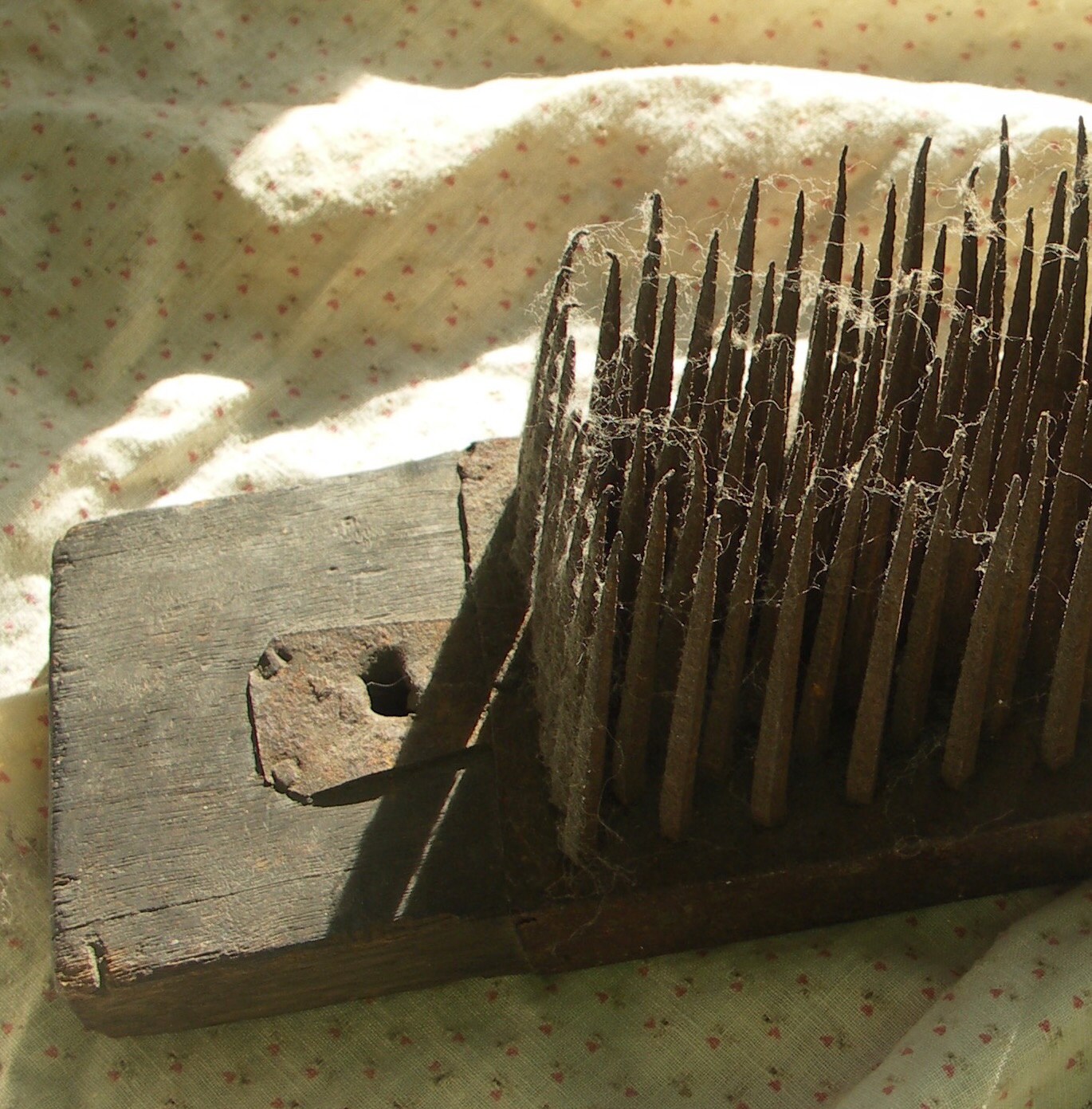 Antique Flax Hetchels Hatchels Hackles // primitive iron | Etsy